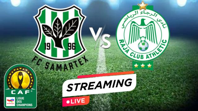 Samartex FC - Raja Casablanca en streaming légal et gratuit : où voir ...
