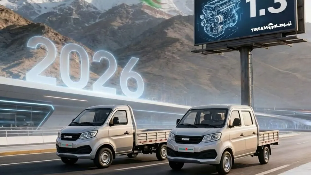 Algérie : Tirsam réduit les prix des camionnettes "Harbin" en 2026 ...