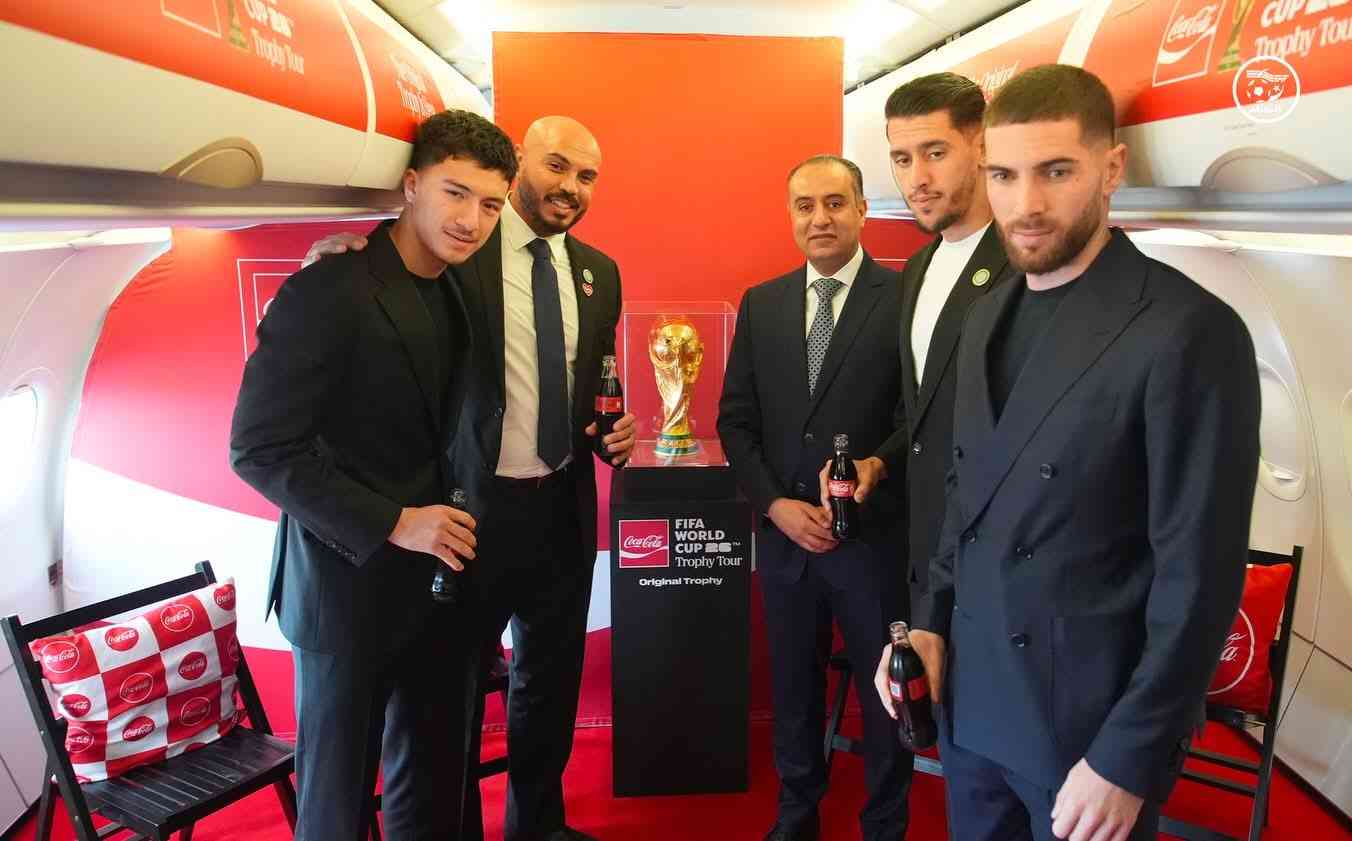 Le trophée de la Coupe du monde fait escale en Algérie (images ...